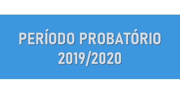 SPN - 2019/2020 — Período probatório